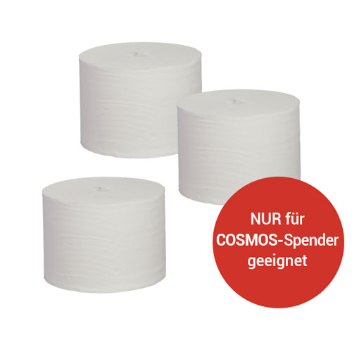 Recycling Toilettenpapier für COSMOS Toilettenpapierspender, 32 Rollen ...